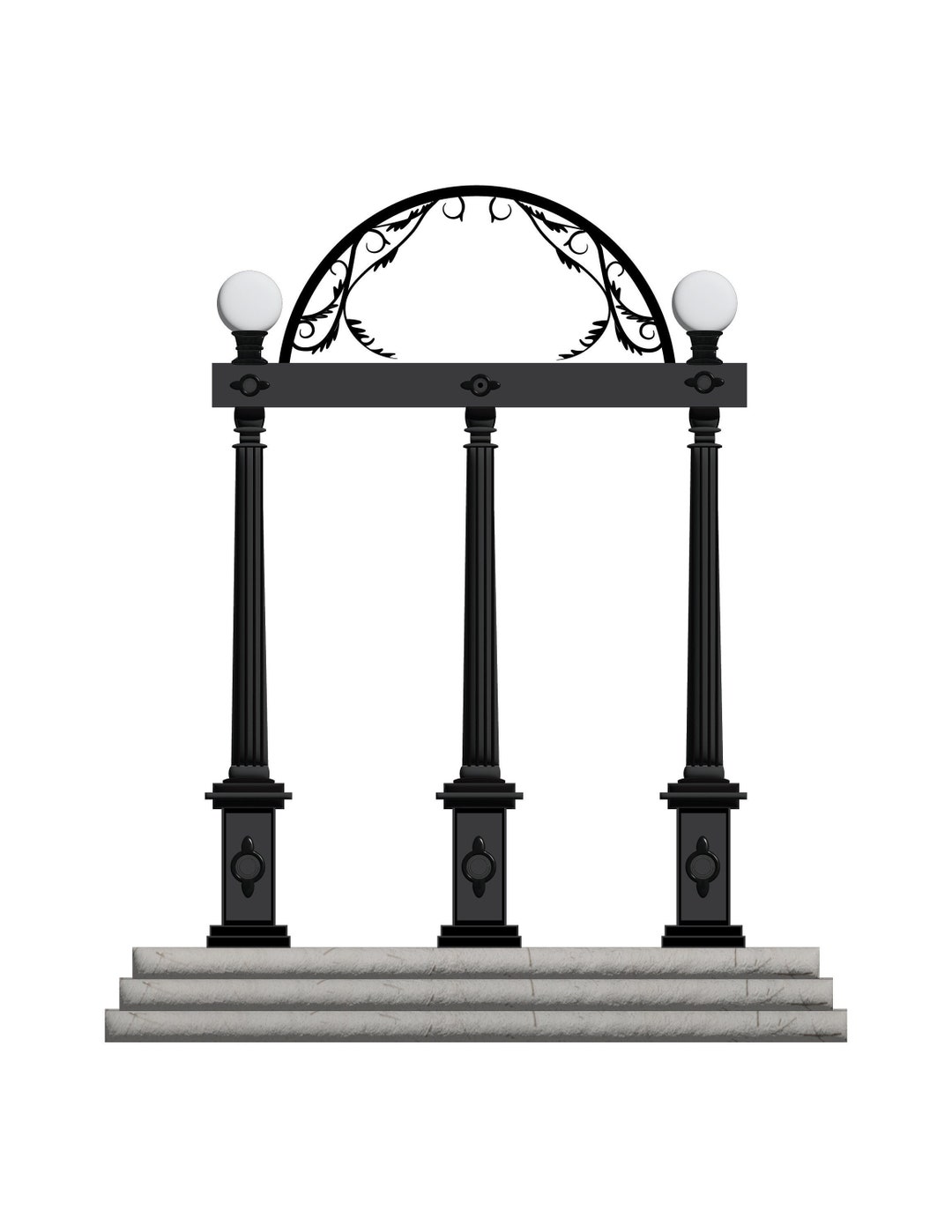 The Arch | Athens Georgia - UGA - Graphic - .PNG and .JPG - Etsy