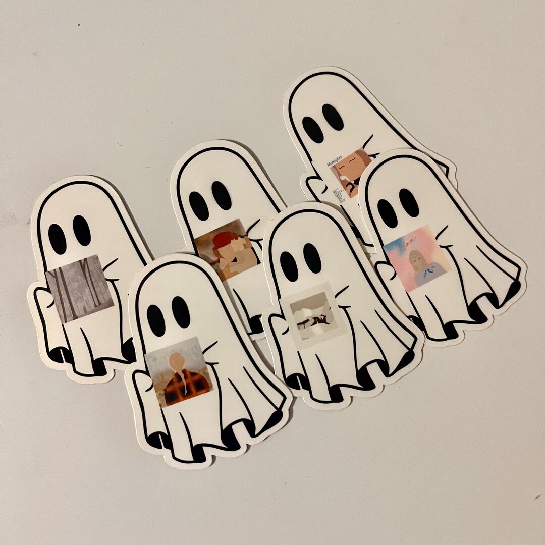 TS Inspired Ghost Sticker Swift Album Ghost Swift Gift Swift Sticker ...
