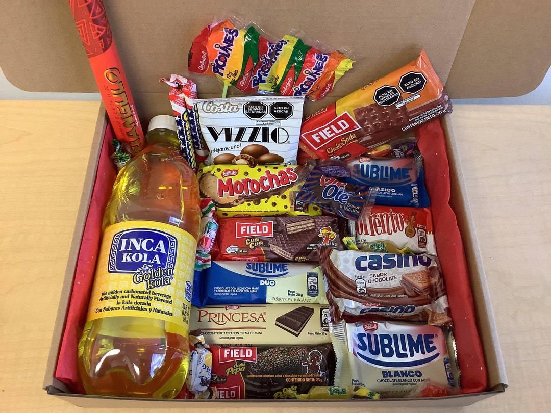 Peruvian Snack Box Variety Pack With 29 Pieces sweets - Etsy
