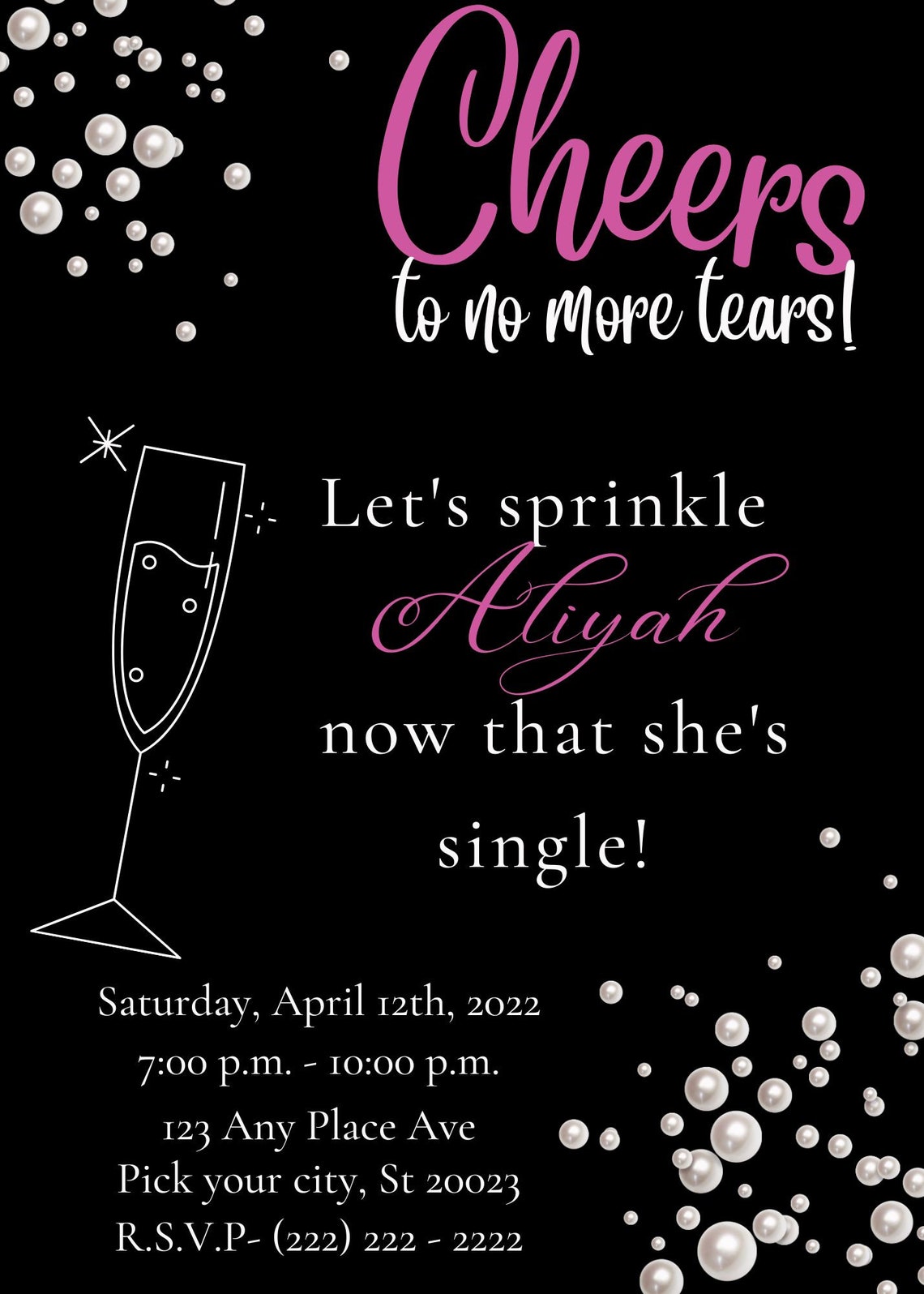 EDITABLE Divorce Party Invitation Divorce Party Invite - Etsy