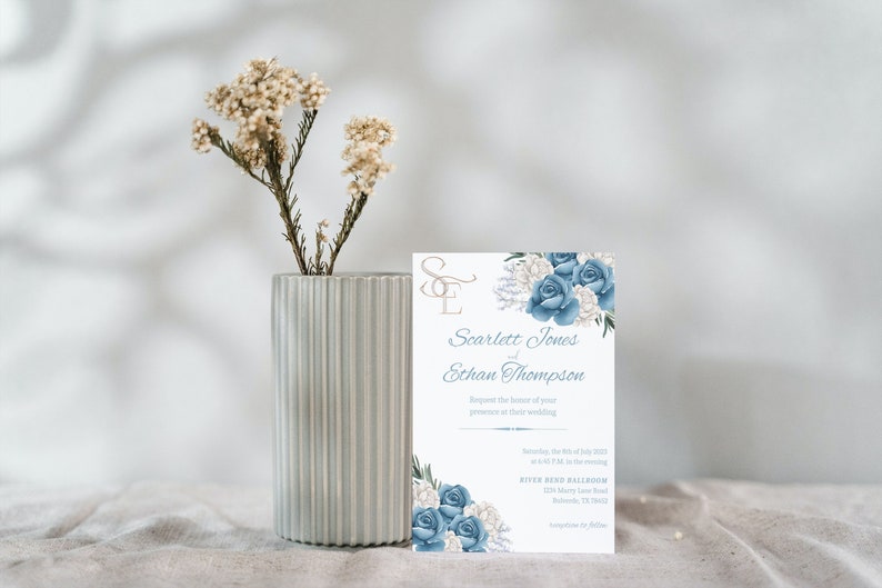 CUSTOMIZABLE WEDDING Invitation Bundle Editable Wedding - Etsy