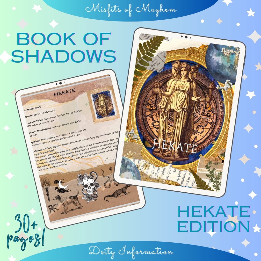 Hekate Book of Shadows Pages Over 30 Pages of Information - Etsy