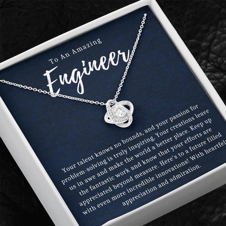 Engineer Graduation Gift for Her, Inspirational Necklace for Female ...