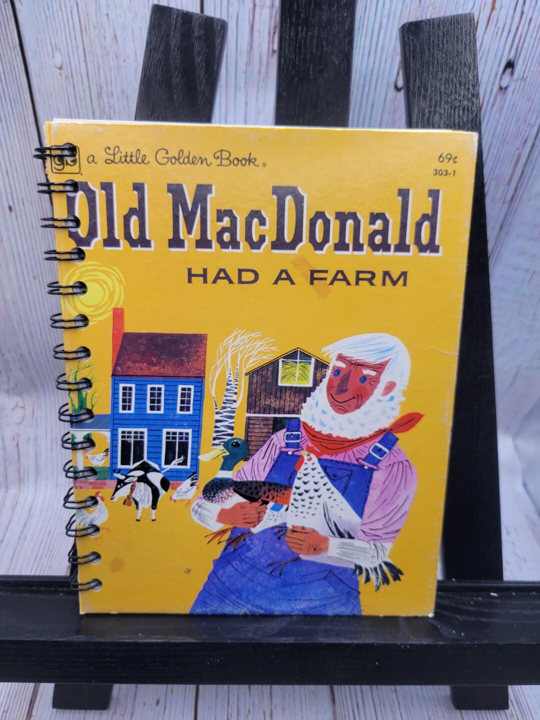 Little Golden Old Mcdonald Had a Farm Book Unlined Journal/ Sketchbook ...