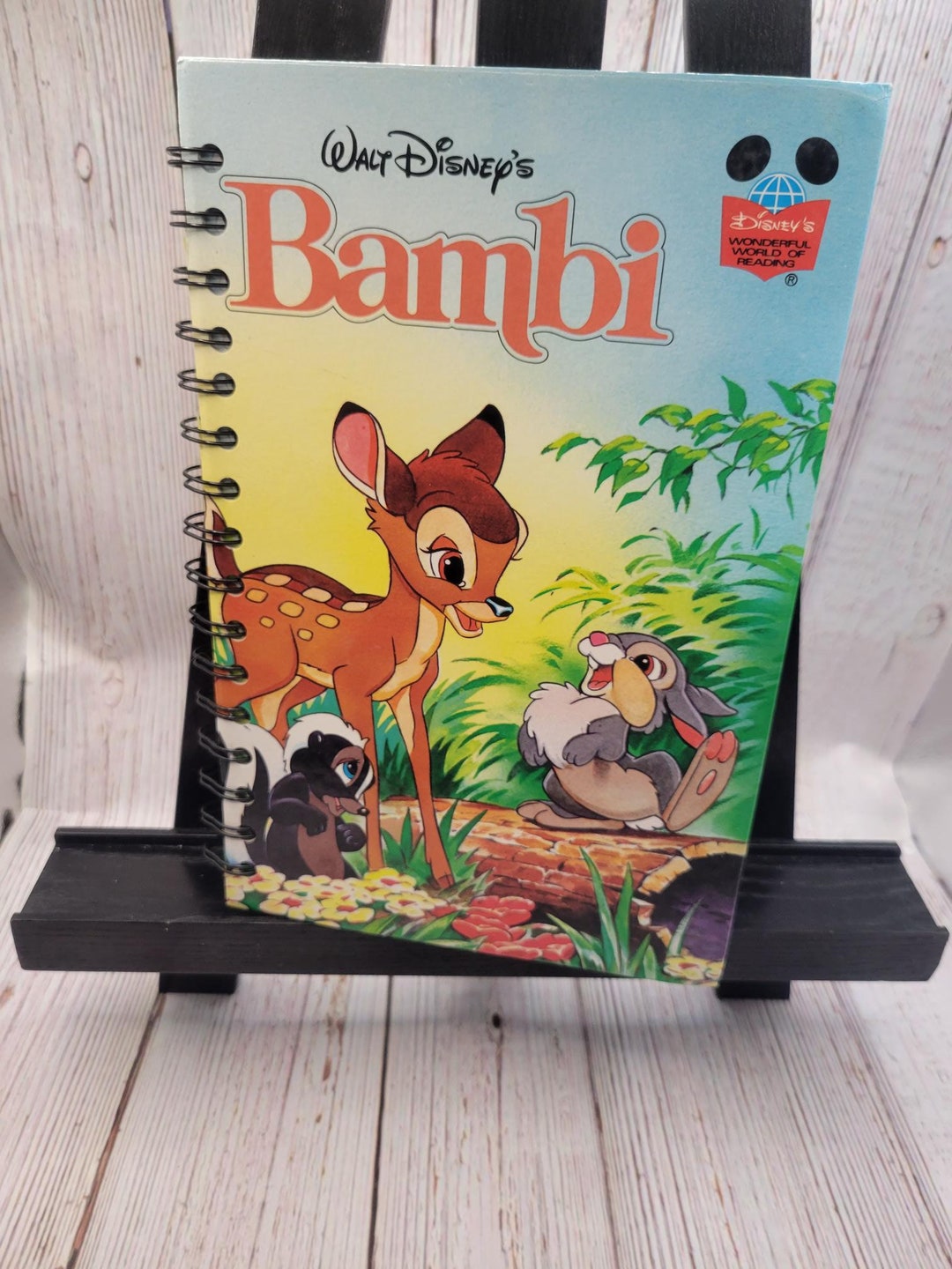Custom Recipe Book With Bambi Book - Etsy