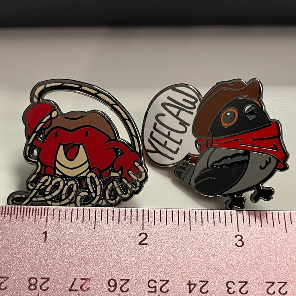 Crab Pin - Etsy