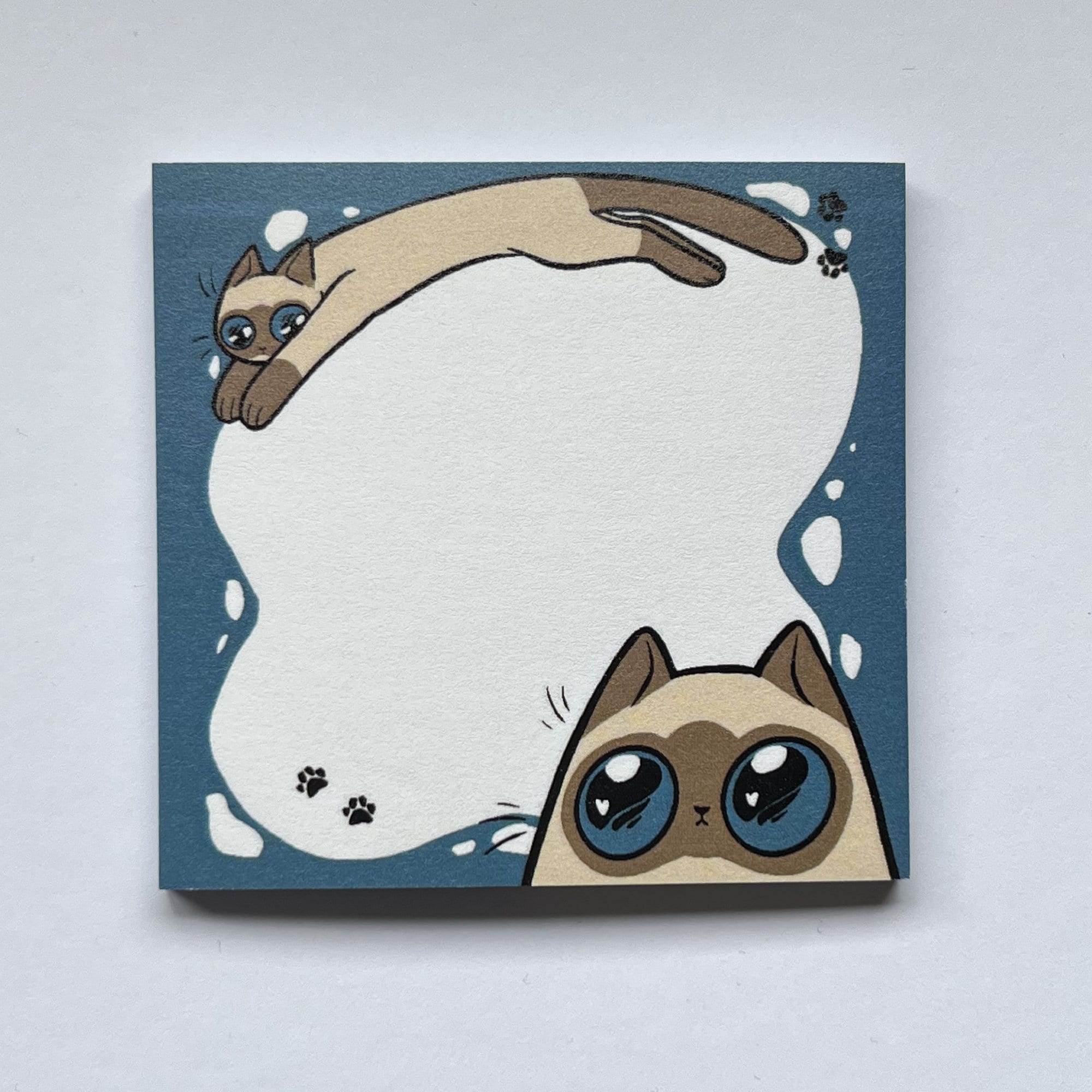 Cute Cat Post-it Notes Sticky Notes Stationary 3x3 50 Sheets - Etsy