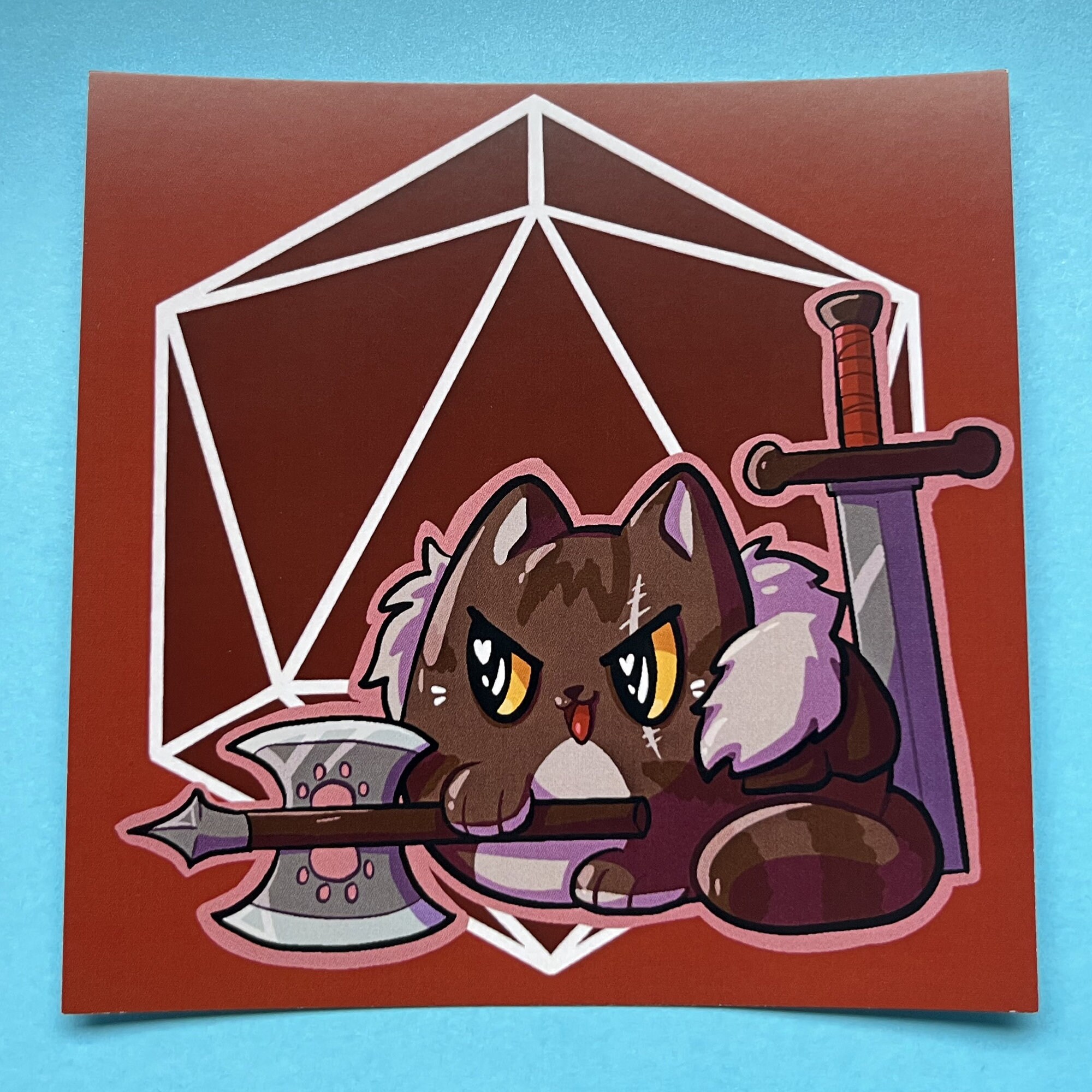 Dnd Cat Classes Mini Prints 5x5 artificer to Fighter - Etsy