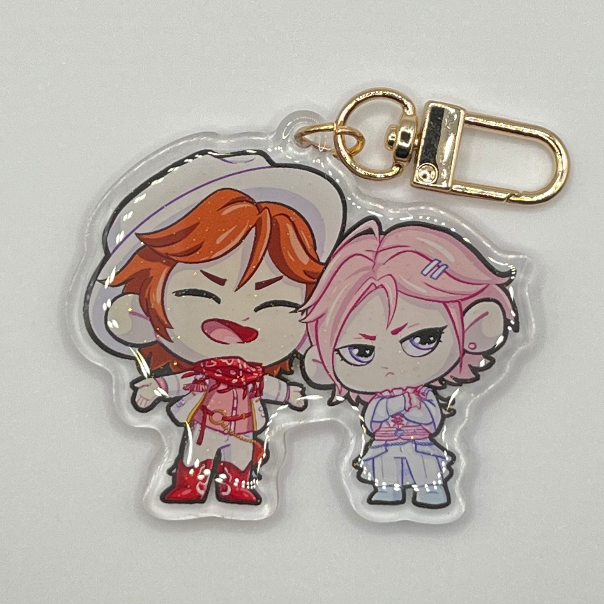 Ensemble Stars Pink Outfit Double Face 2.5 Acrylic - Etsy
