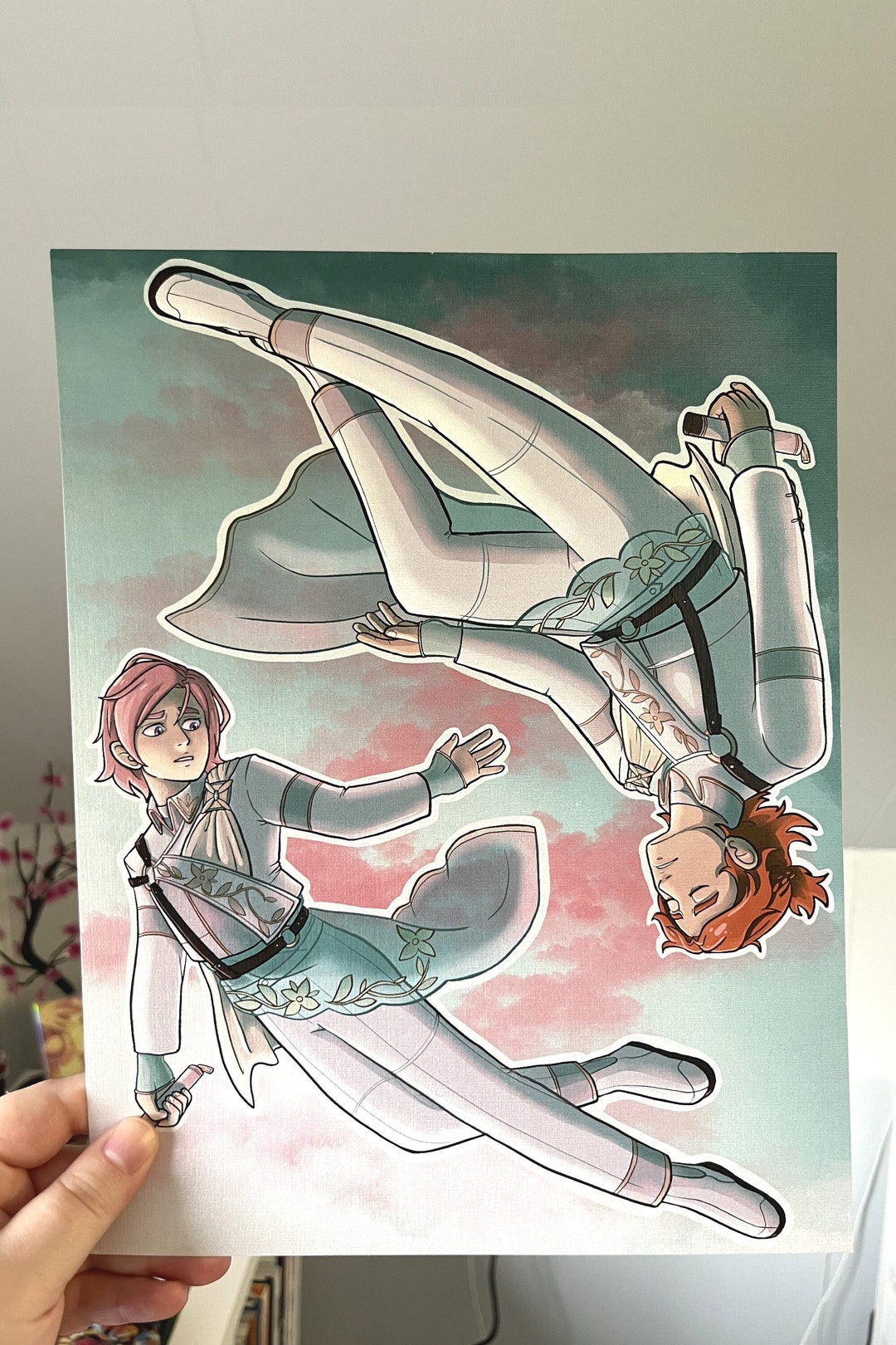 Double Face No Name yet Enstars Ensemble Stars 8.5x11 Art Print - Etsy