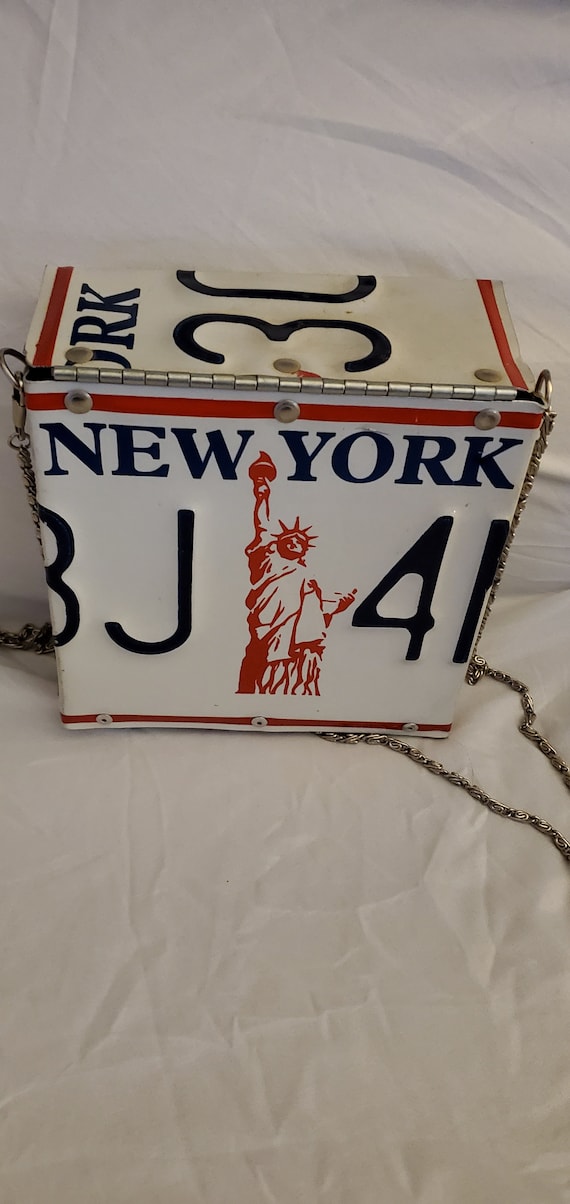 License plate purse - Gem