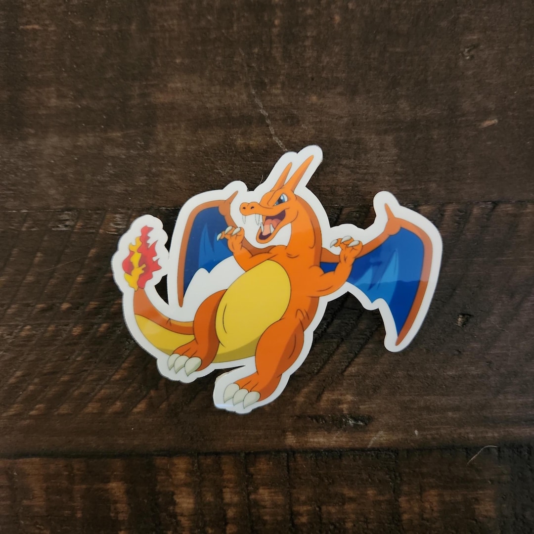 Charizard Flying Sticker - Etsy