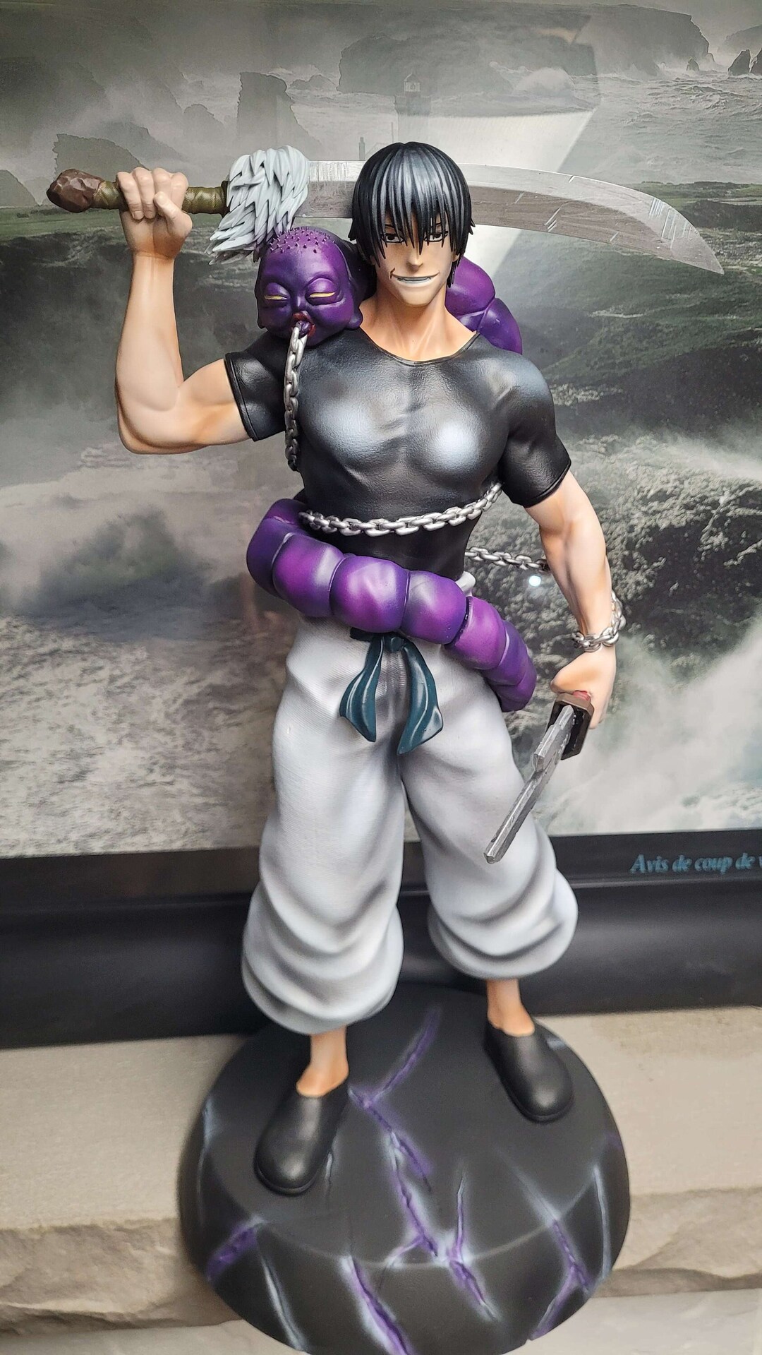 Toji Jujutsu Kaisen Figure Handmade - Etsy