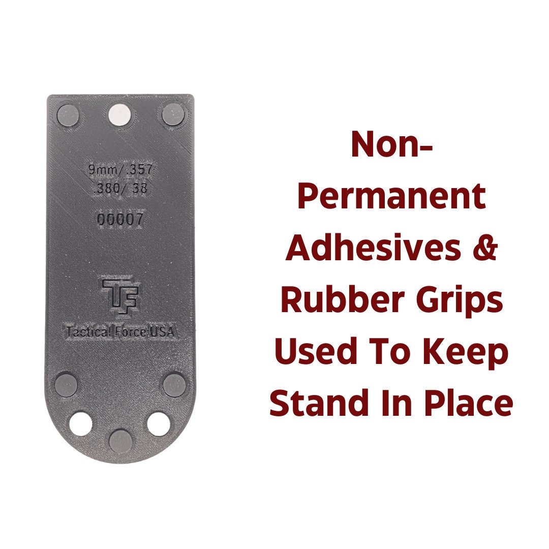 Pistol Barrel Stand / Gun Holder Rack Storage Organizer Tactical Night ...