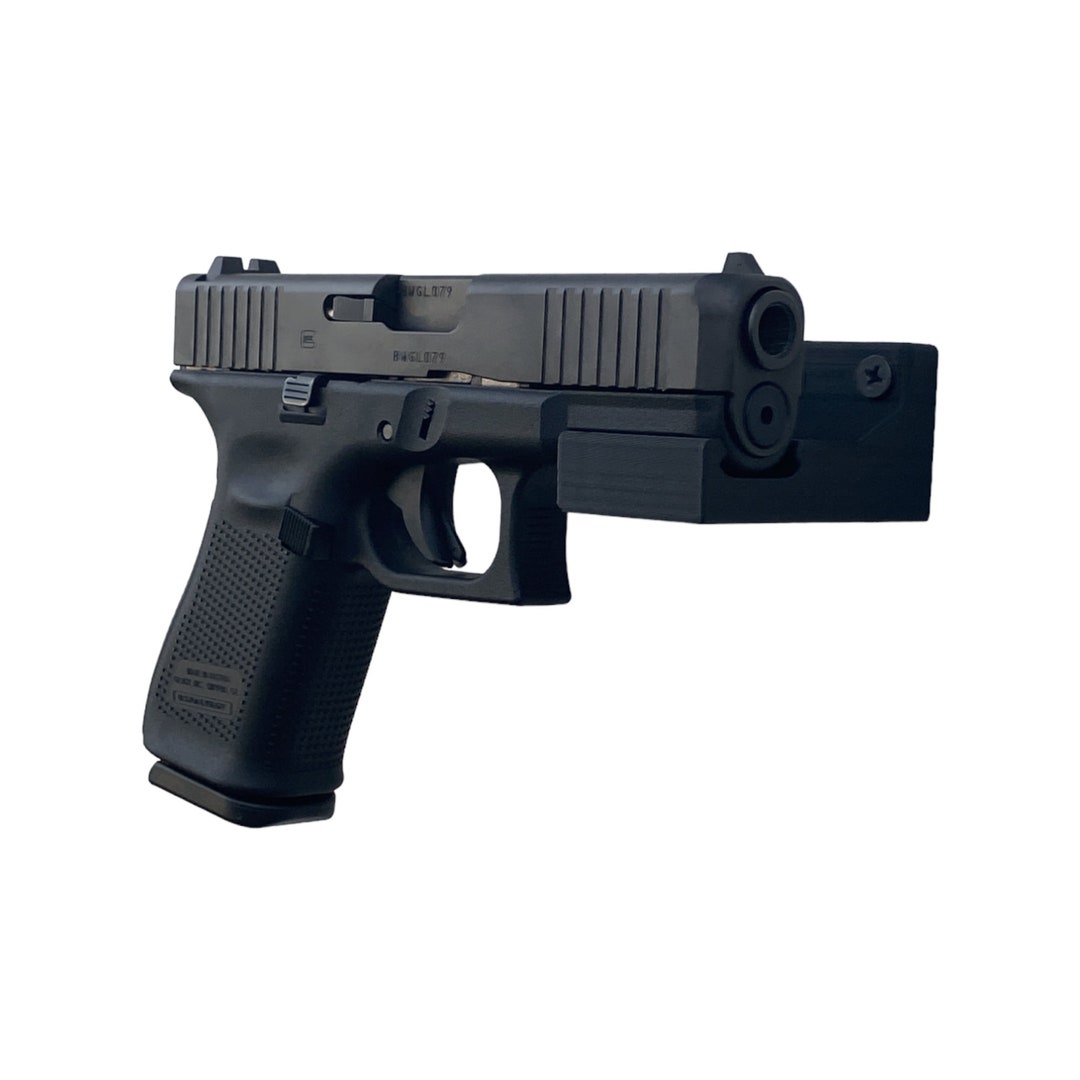 Glock Compatible Side Rail Mount - Wall / Gun Holder Rack Storage ...