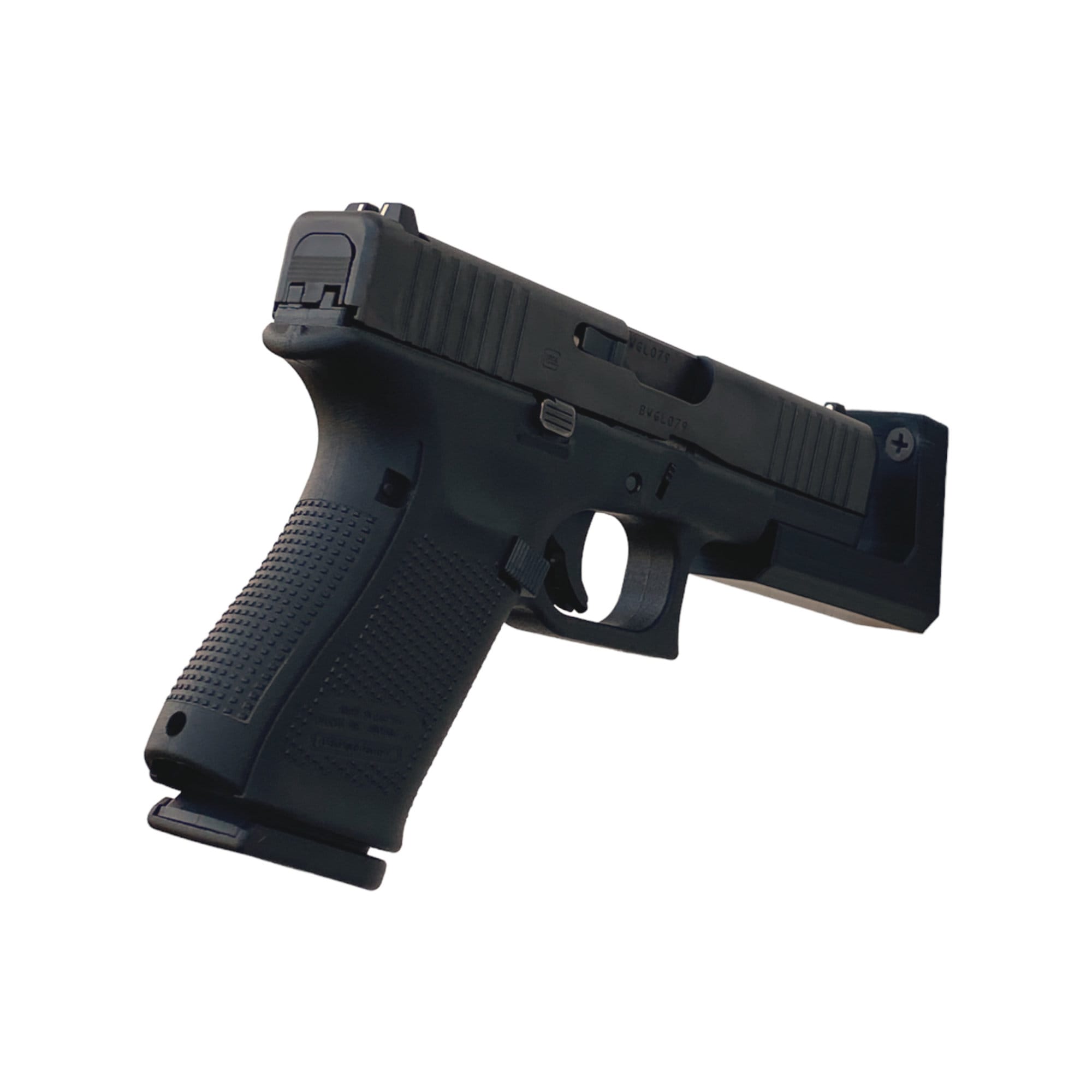 Glock Compatible Front Rail Mount Wall / Gun Holder Rack Storage ...