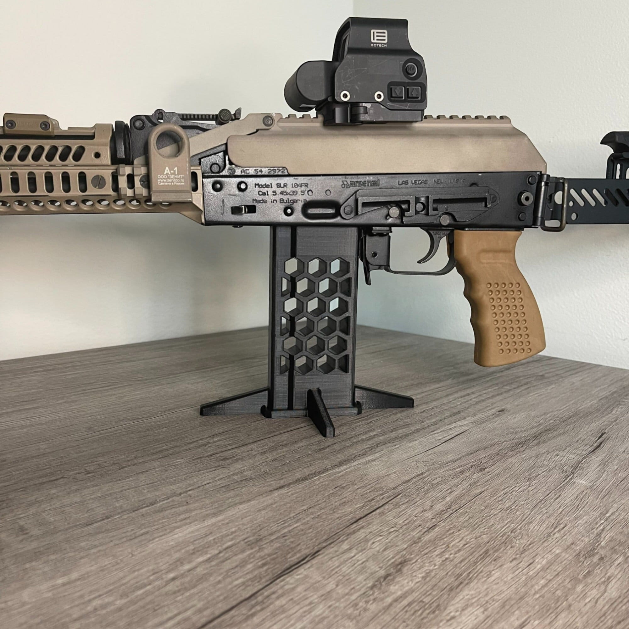 AK Stand for 5.45/5.56/7.62 Magazine Well /rifle Tactical Gun Holder ...