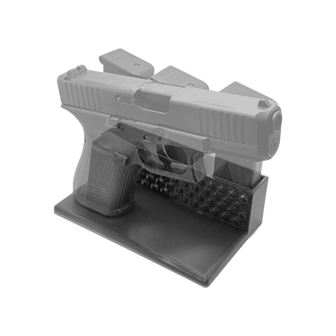 Glock Compatible Stand W/ Magazine Holder / Gun Holder Rack Storage ...
