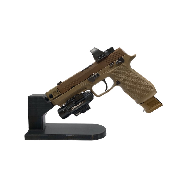 Pistol Barrel Stand / Gun Holder Rack Storage Organizer Tactical Night ...