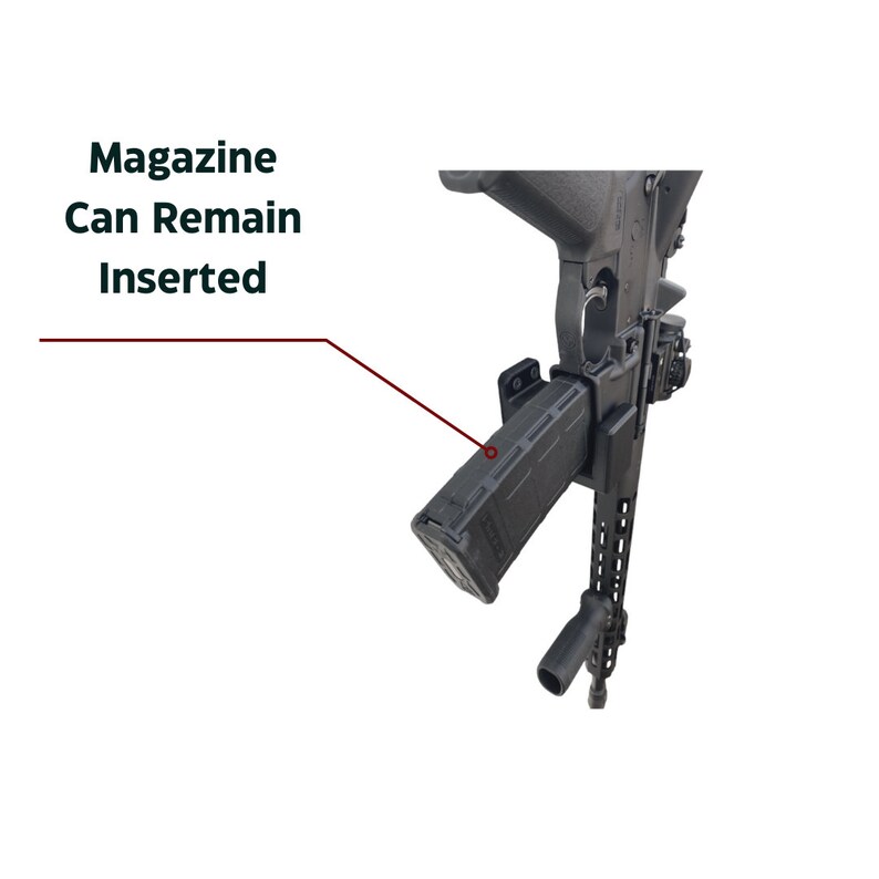 AR-15 Mount Wall / Rifle Tactical Gun Holder Rack Storage Home Defense ...