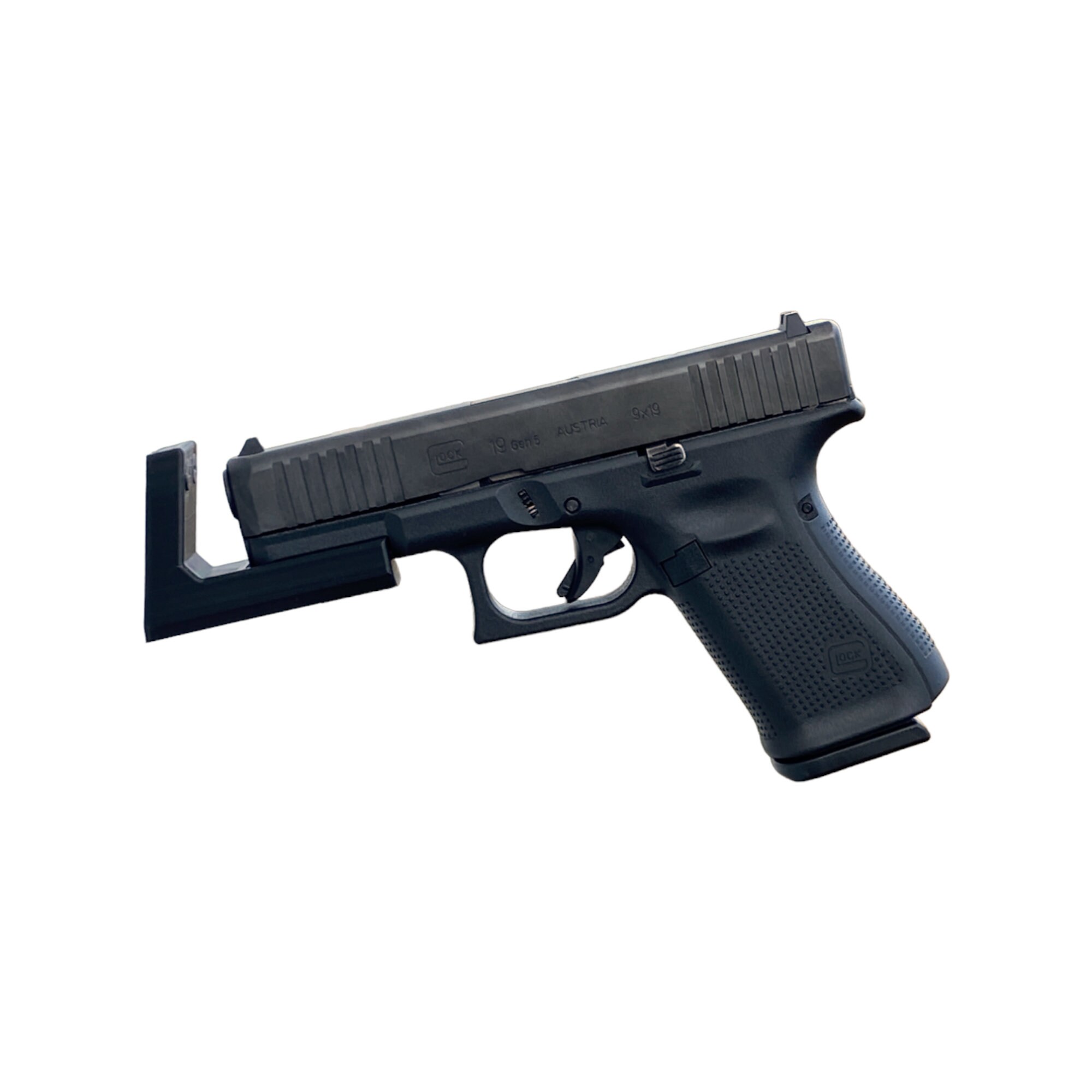 Glock Compatible Front Rail Mount Wall / Gun Holder Rack - Etsy