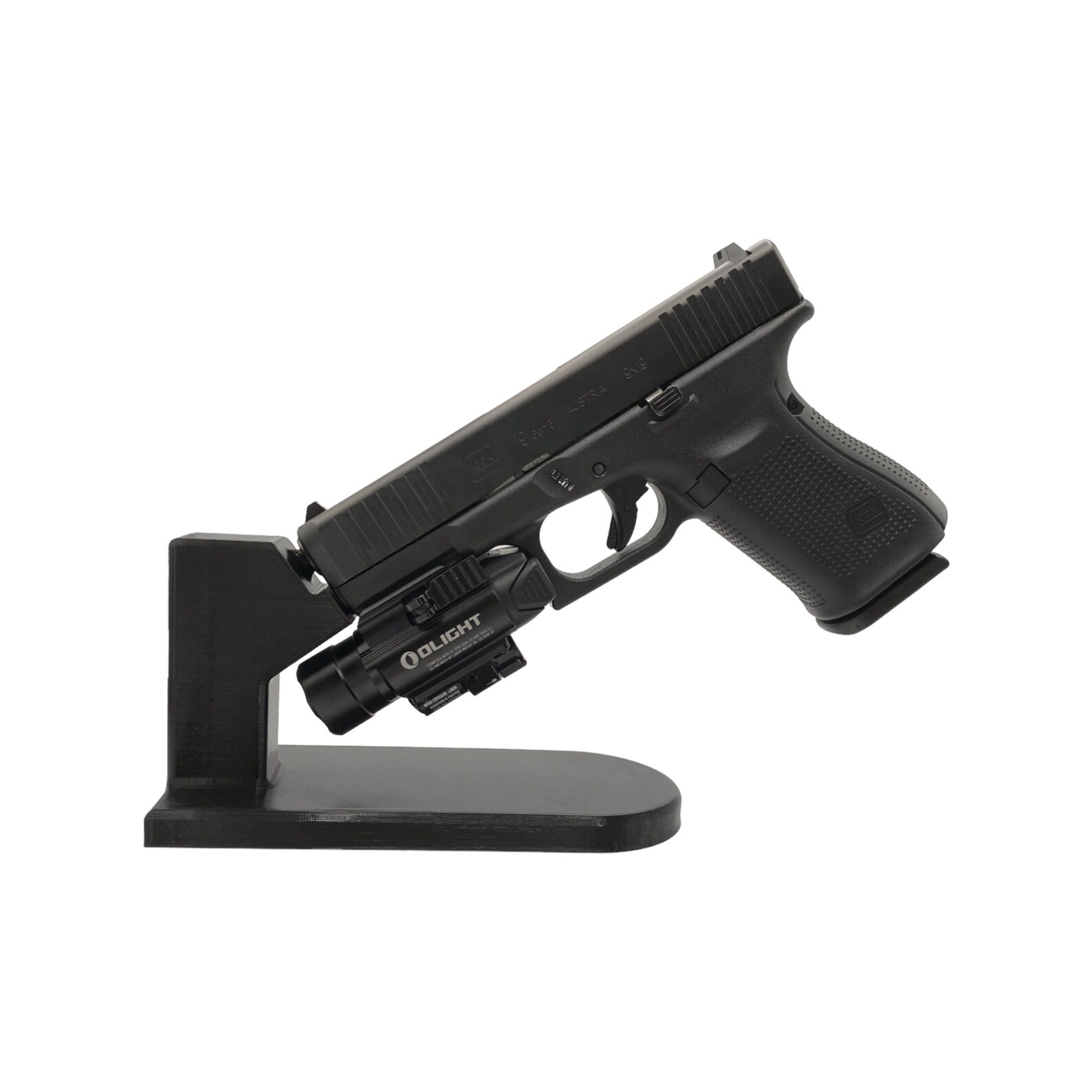 Pistol Barrel Stand / Gun Holder Rack Storage Organizer Tactical Night ...