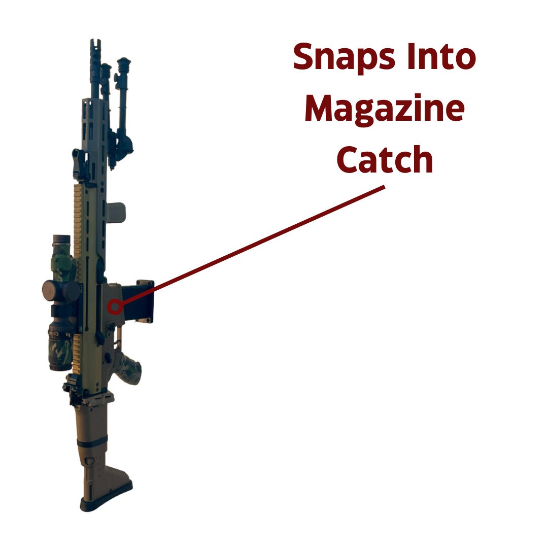 FN SCAR-H Compatible Vertical Wall Mount Scar 17 17S & Scar 20 20S ...