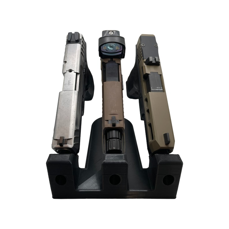 3 Pistols Barrel Stand / Gun Holder Rack Storage Organizer - Etsy