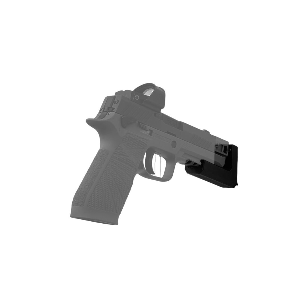 Pistol Picatinny Rail Mount - Wall / Gun Holder Rack Storage Organizer ...