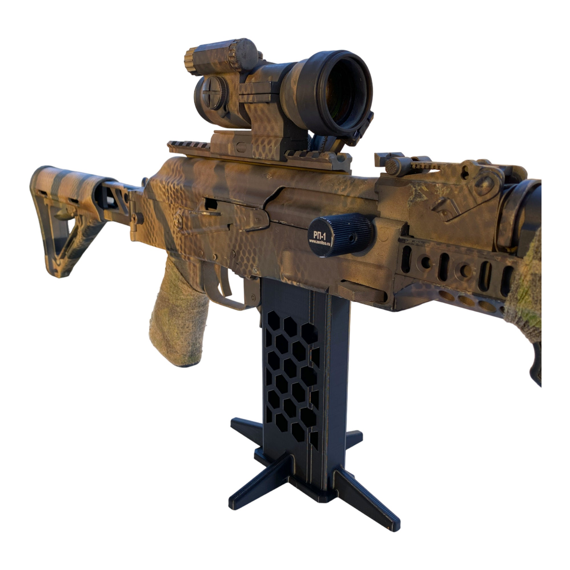 AK Stand for 5.45/5.56/7.62 Magazine Well /rifle Tactical Gun Holder ...