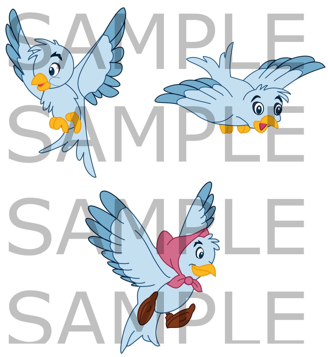 Cinderella Birds Collection - Etsy