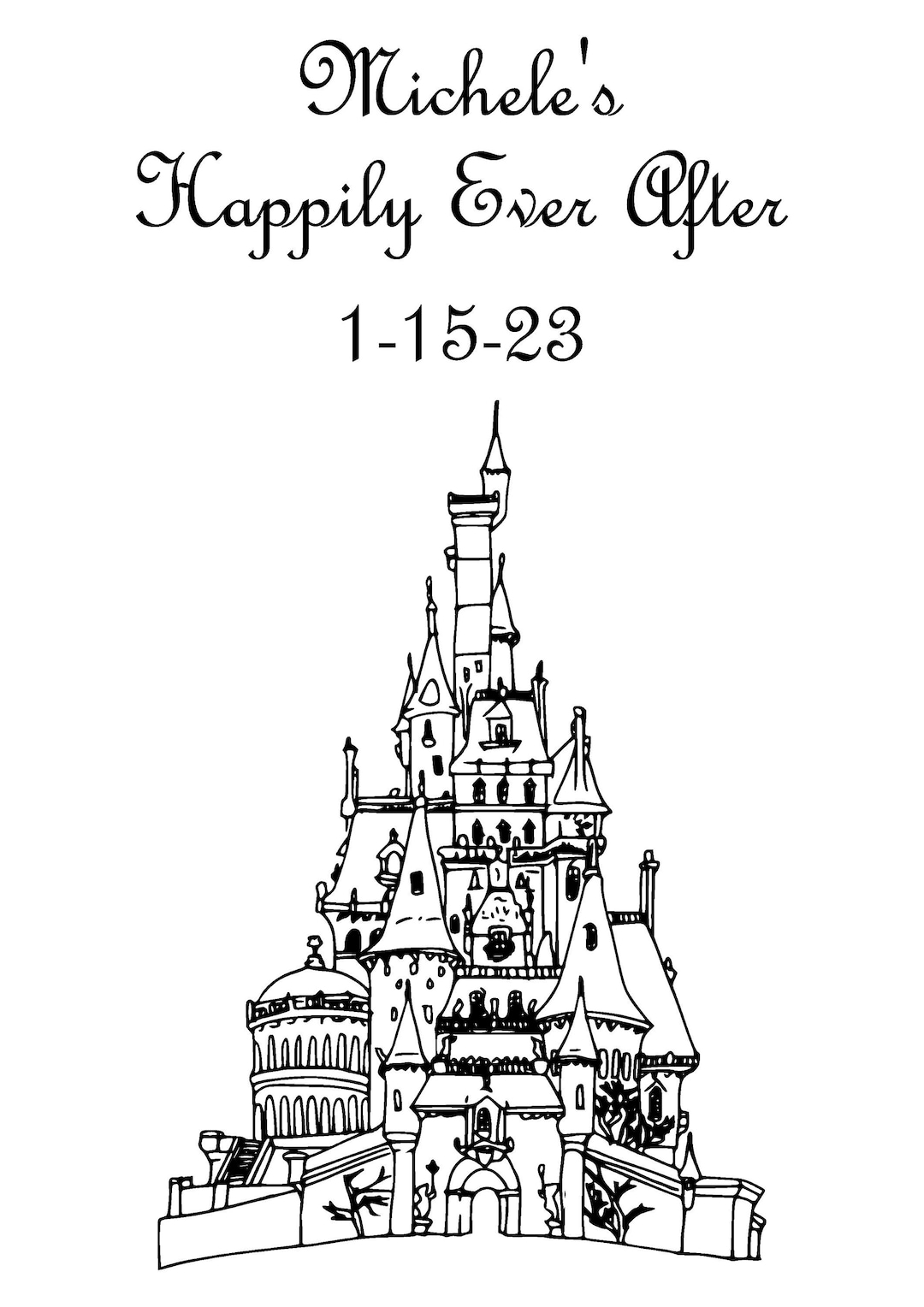 Happily Ever After Save the Date - Etsy