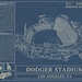 Dodger Stadium Blueprint Digital File - Etsy