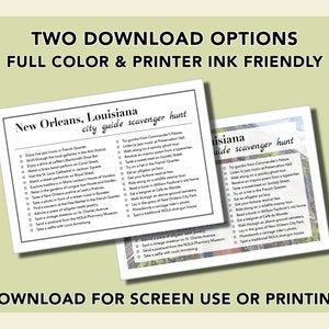 New Orleans, LA - City Guide Scavenger Hunt - Fun Activity for Family ...