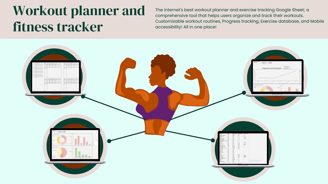 Sleek and Effective Workout Tracker Google Sheet for Effective Fitness ...