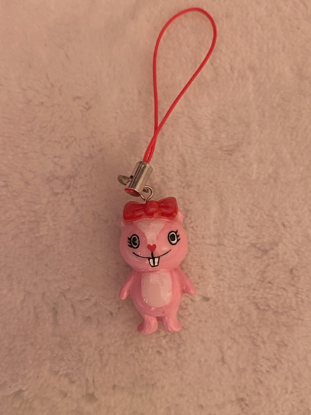 Happy Tree Friends Keychain Clay Figure Phone Charm Handmade Cuddles - Etsy