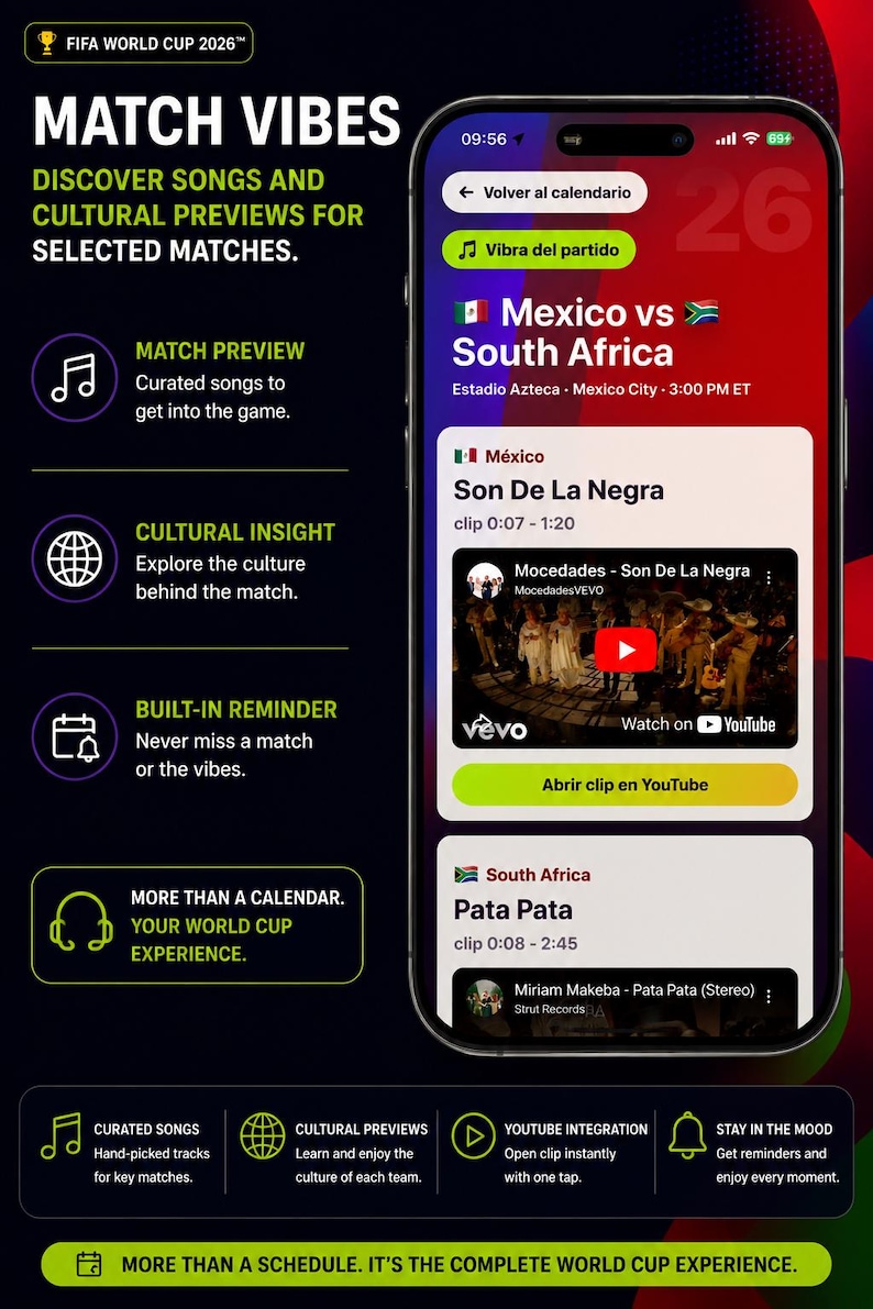 FIFA World Cup 2026 iPhone Calendar | Automatic Schedule Updates ...