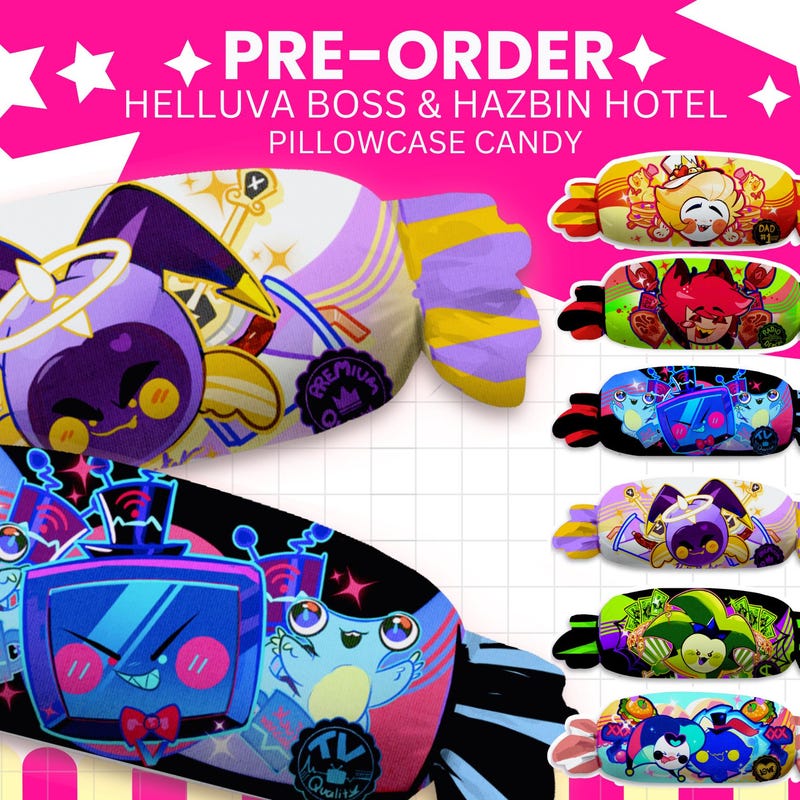 Hazbin Hotel Vox Body Pillow - Etsy