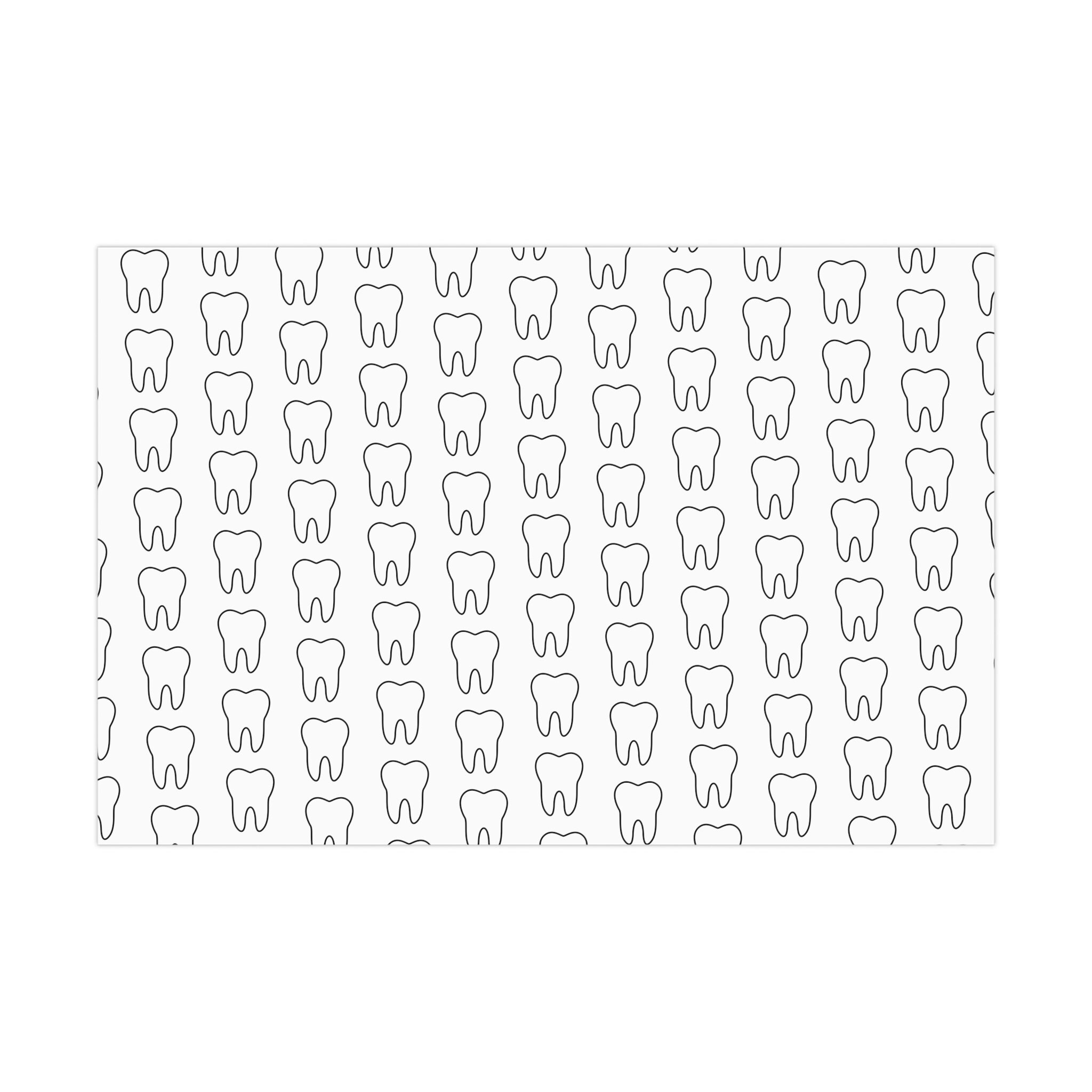 Dental Gift Wrap Paper | Tooth Gift Wrap Paper - Etsy