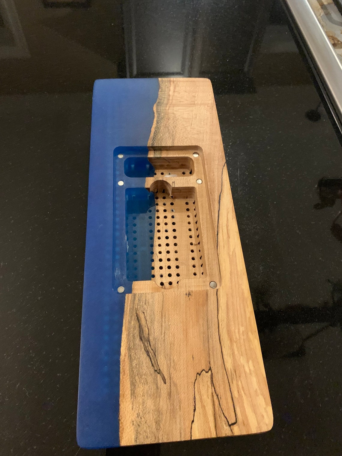 Maple Cribbage Boards With Cards and Pegs - Etsy
