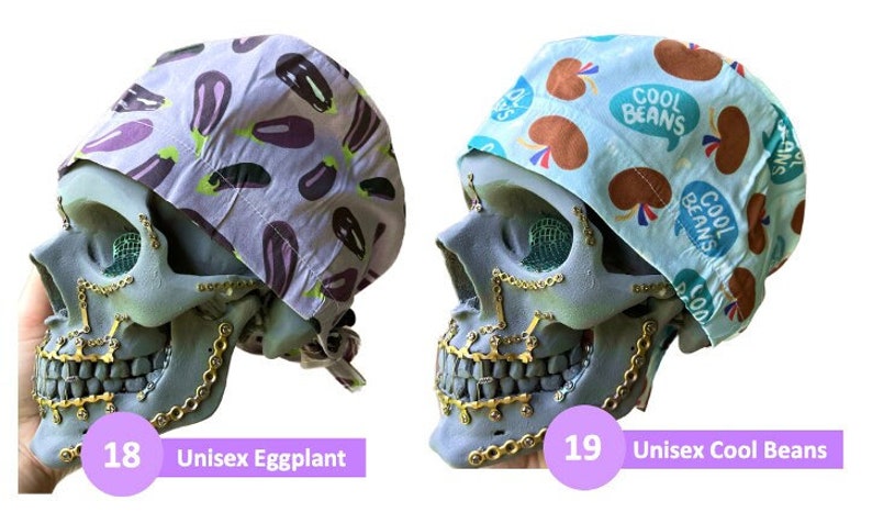 Surgical Specialty and Anesthesia Unisex Scrub Hat, Scrub Cap ...