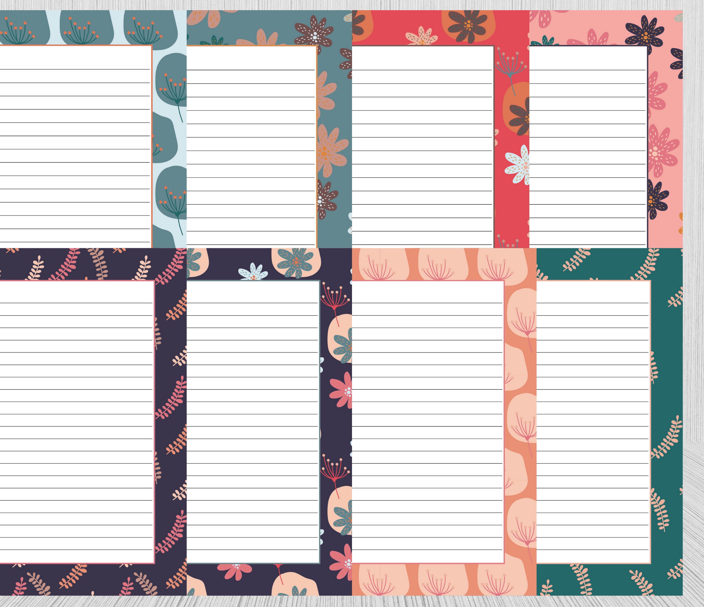 Printable Border Paper, Stationery Paper, Printable Writing Paper ...