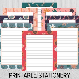 Printable Border Paper, Stationery Paper, Printable Writing Paper ...