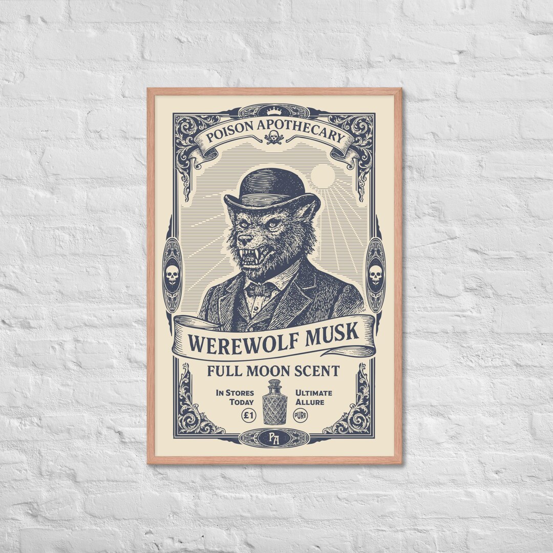 Monster Movie Fan Gift Werewolf Musk Scent From Poison Apothecary ...