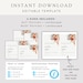 Boho Floral Wedding Sign Template: Editable Printable (digital Download ...