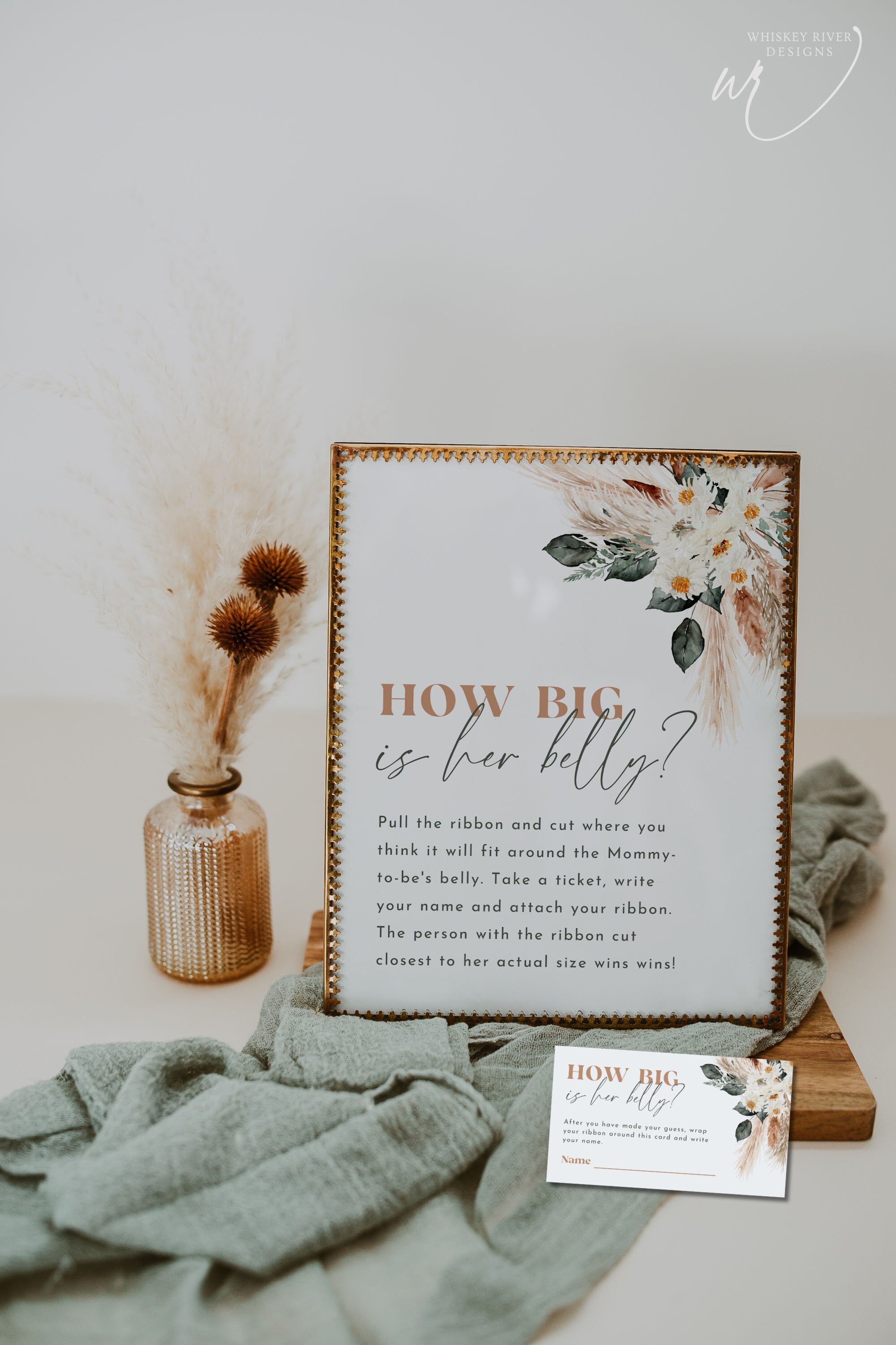 Boho Baby Shower Games, Floral Baby Shower Games, Fun Baby Shower Games ...