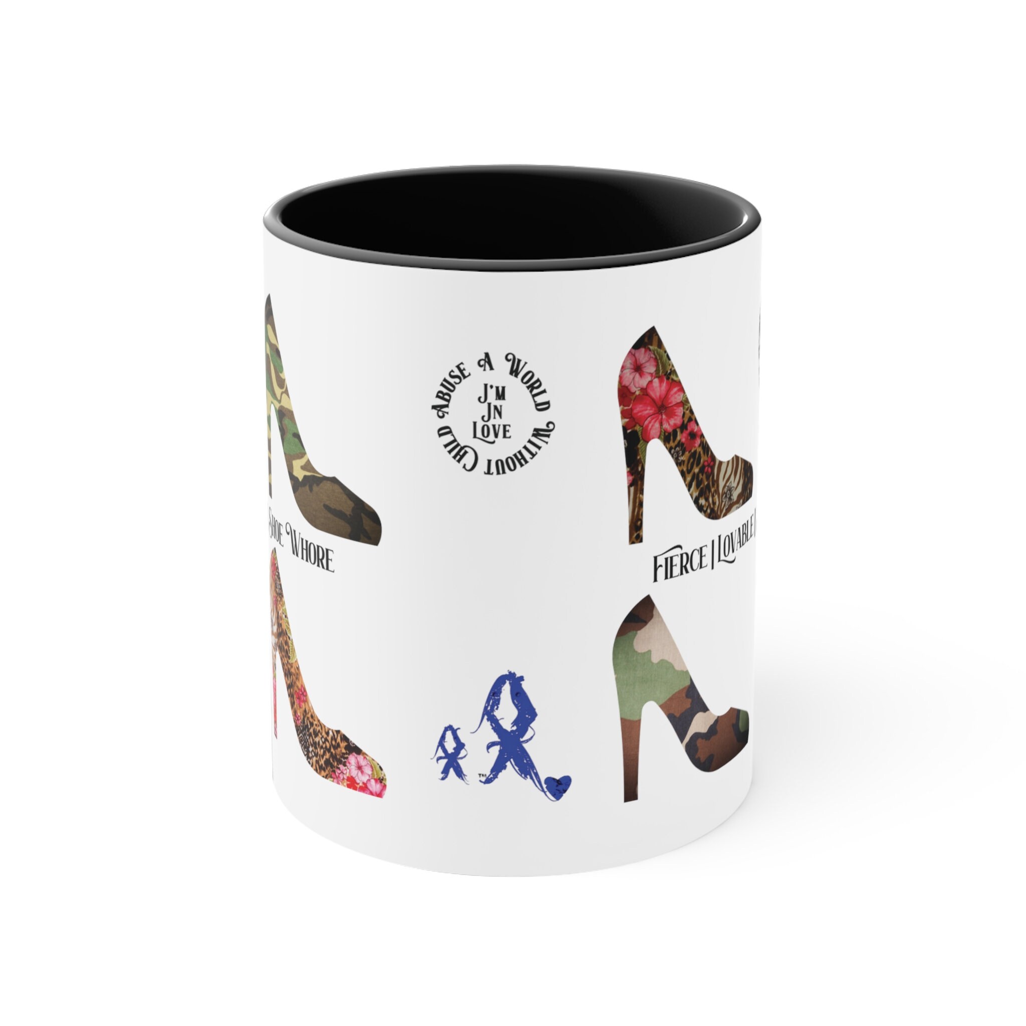 11oz Empowerment Coffee Mug in Love World Without Child Abuse Mug ...