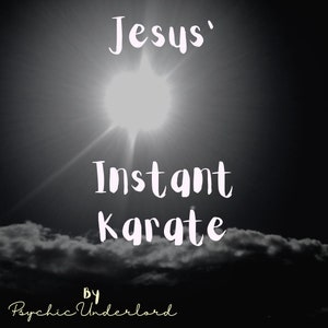 Jesus' Instant Karate - Etsy