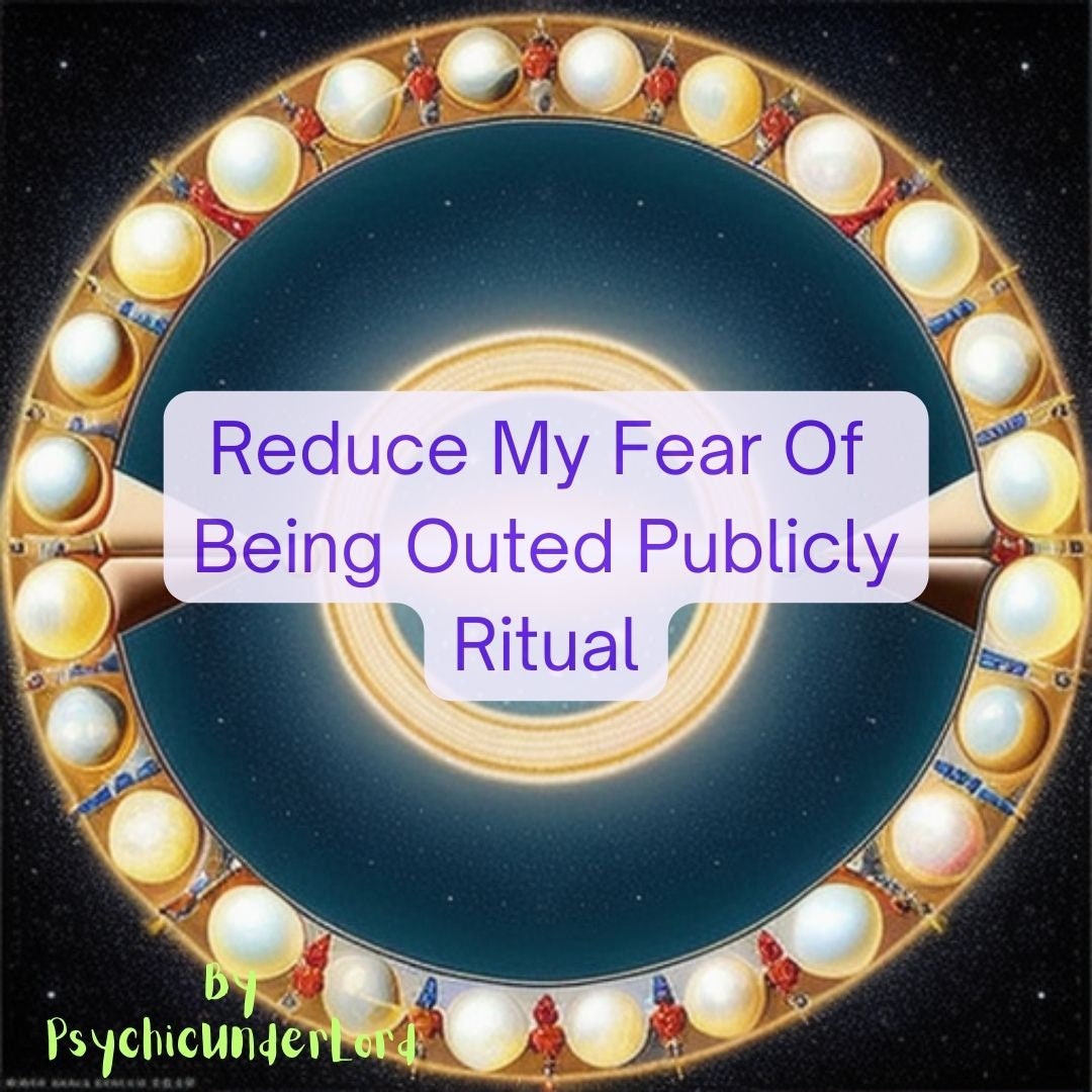 Self Help: Reduce My Fear of Being Outed Publicly Ritual - Etsy