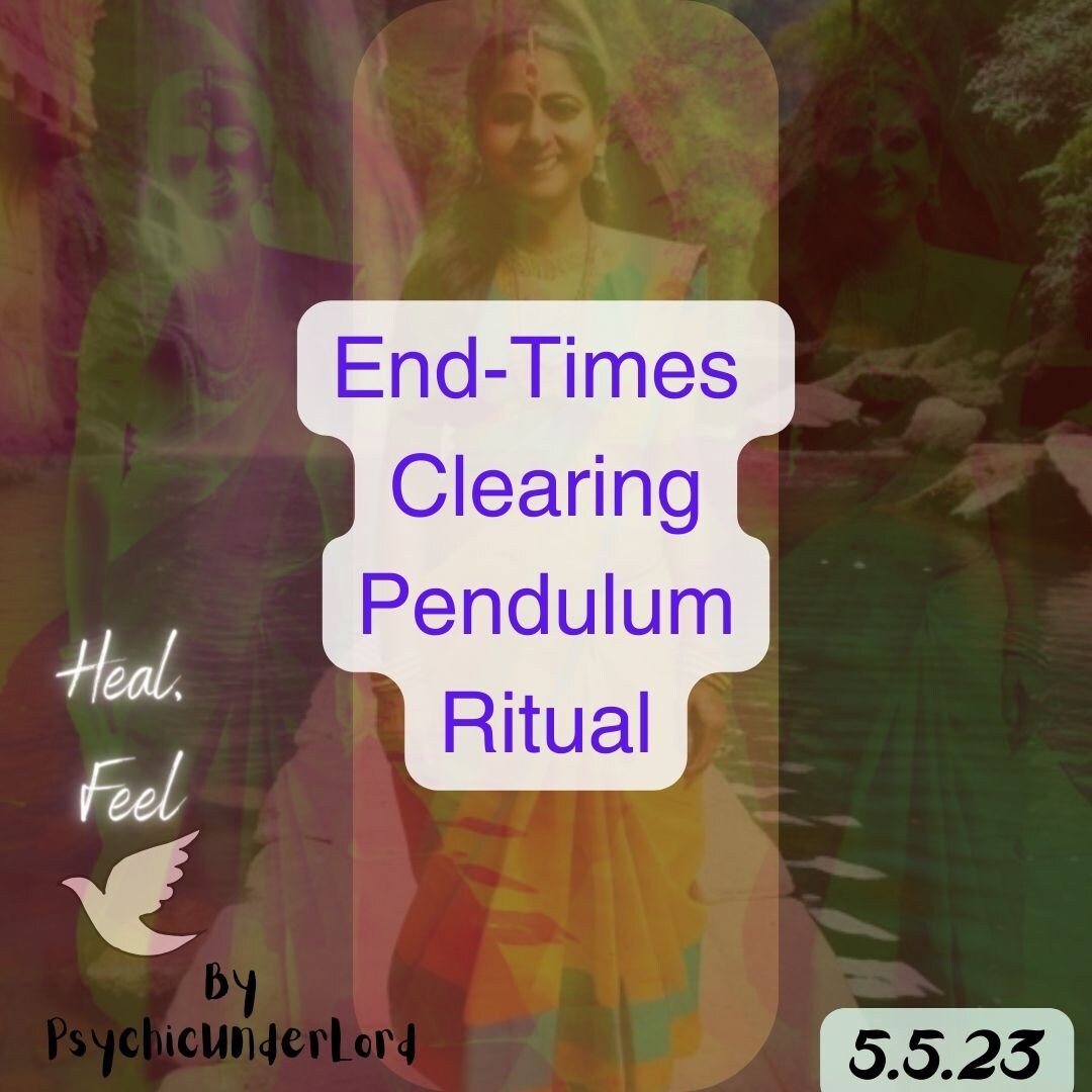 End Times Clearing Pendulum Ritual - Etsy